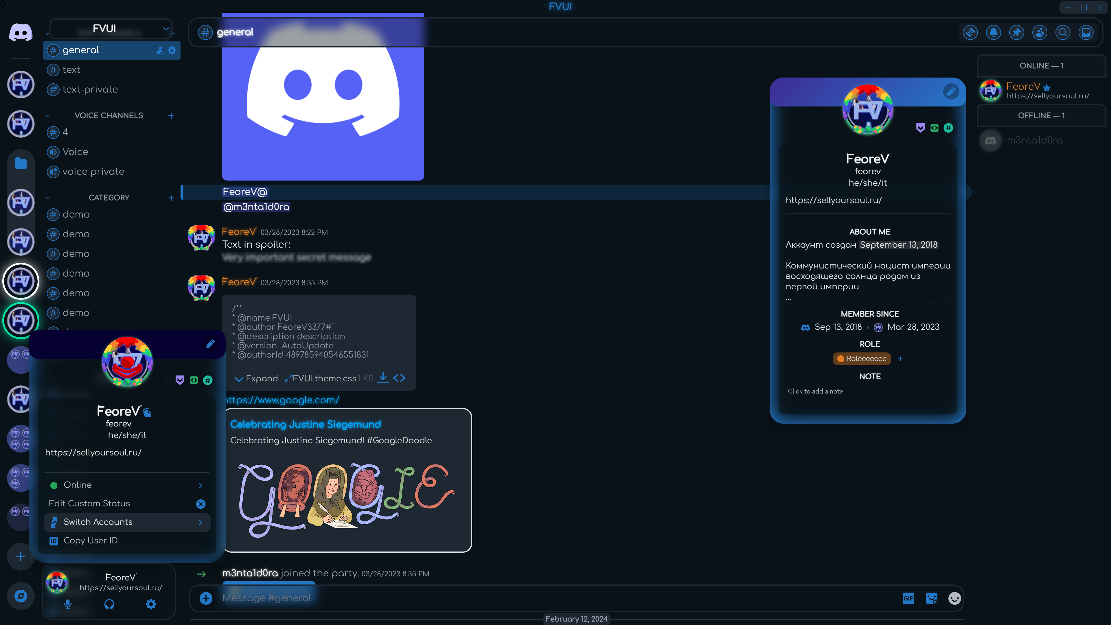 FVUI - BetterDiscord