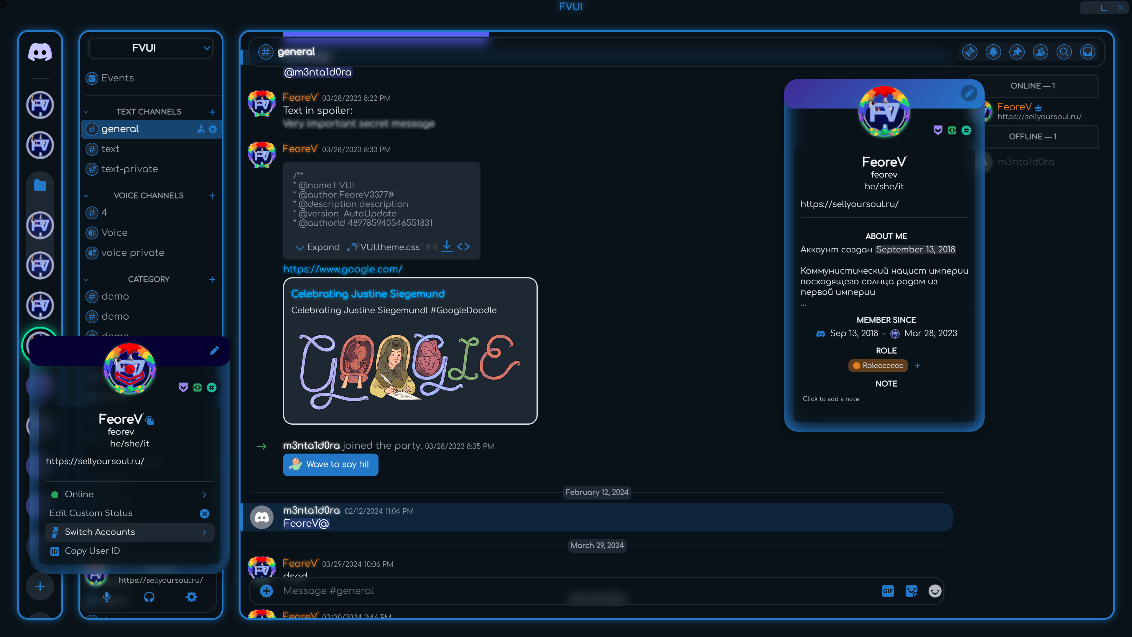 FVUI - BetterDiscord